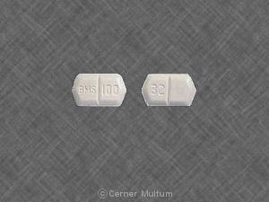Pill Finder: BMS 100 32 White Six-sided - Medicine.com