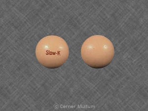 Pill Finder: Slow-K Orange Round - Medicine.com