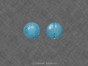 Pill Finder: SYNTHROID 137 Blue Round - Medicine.com