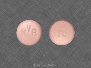 Pill Finder: NVR IL Pink Round - Medicine.com