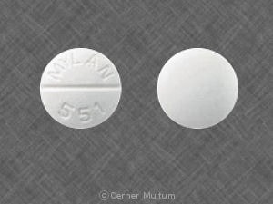 Pill Finder: MYLAN 551 White Round - Medicine.com
