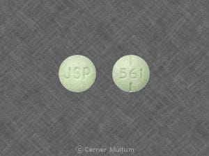 Pill Finder: JSP 561 Green Round - Medicine.com