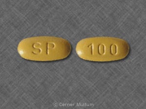 Pill Finder: SP 100 Yellow Elliptical / Oval - Medicine.com
