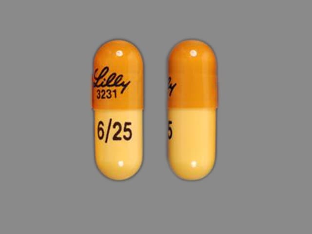 Pill Finder: Lilly 3231 6/25 Yellow Capsule-shape - Medicine.com