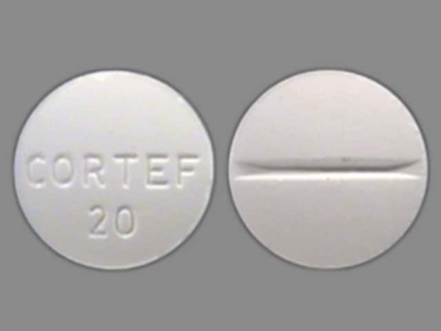 Pill Finder: CORTEF 20 White Round - Medicine.com