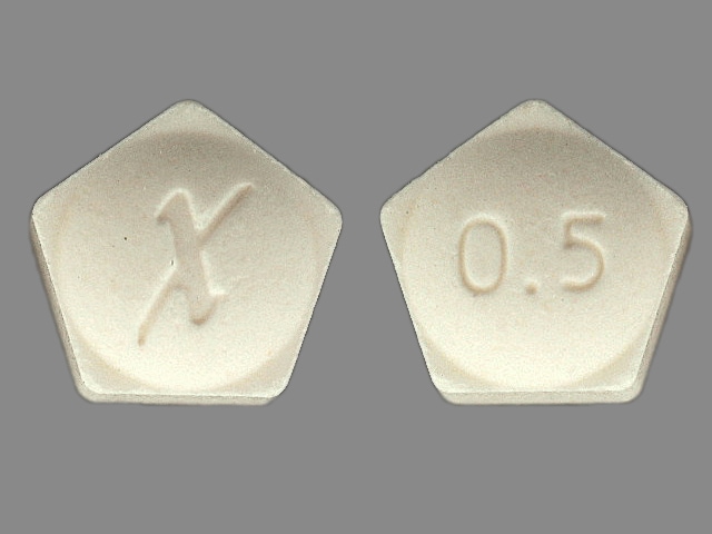 Pill Finder: X 0.5 White Five-sided - Medicine.com