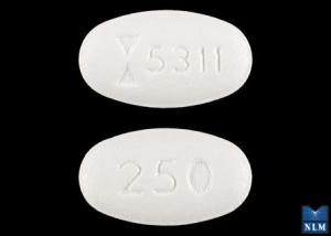 Pill Finder: LOGO 5311 250 White Elliptical / Oval - Medicine.com