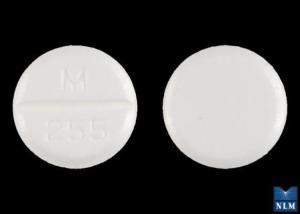 Pill Finder: M 255 White Round - Medicine.com