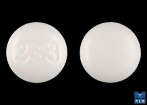 Pill Finder: 333 White Round - Medicine.com