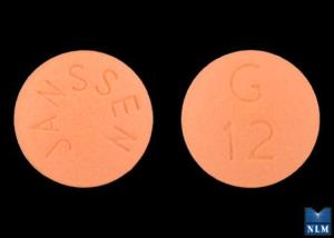 Pill Finder: JANSSEN G 12 Orange Round - Medicine.com