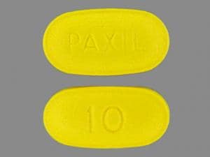 Pill Finder: PAXIL 10 Yellow Elliptical / Oval - Medicine.com