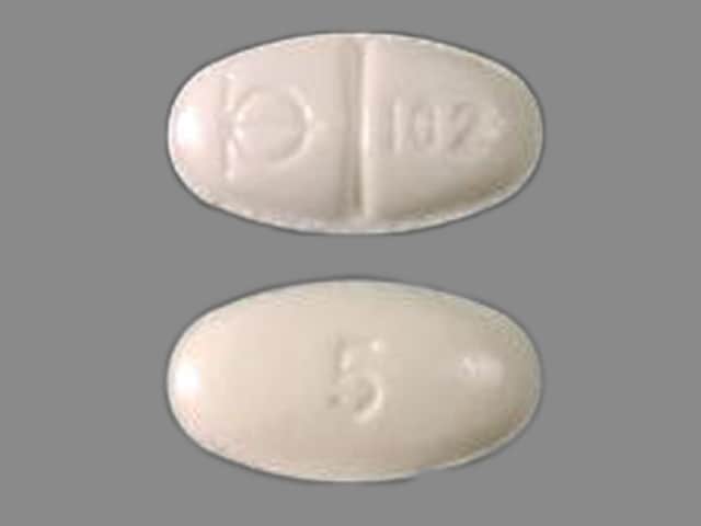 Pill Finder: Logo 102 5 White Elliptical / Oval - Medicine.com