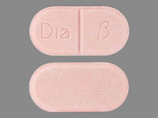 Pill Finder: Dia B Pink Capsule-shape - Medicine.com