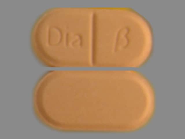 Pill Finder: Dia B Peach Elliptical / Oval - Medicine.com