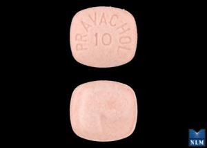 Pill Finder: PRAVACHOL 10 LOGO P Pink Four-sided - Medicine.com