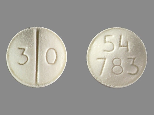 Pill Finder: 54 783 3 0 White Round - Medicine.com