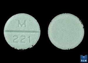 Pill Finder: M 221 Green Round - Medicine.com