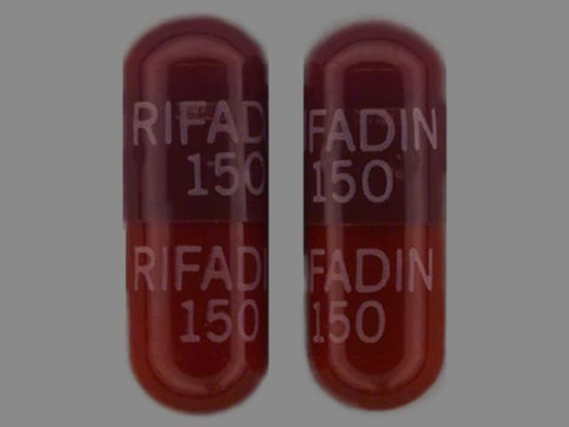 Pill Finder: RIFADIN 150 RIFADIN 150 Red Capsule-shape - Medicine.com