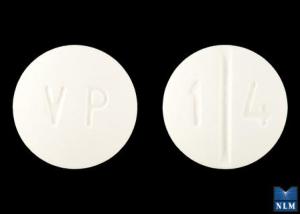 Pill Finder: VP 1 4 White Round - Medicine.com