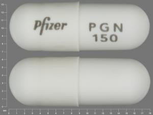 Pill Finder: Pfizer PGN 150 White Capsule-shape - Medicine.com