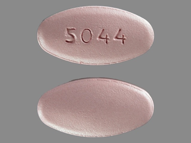 Pill Finder: 5044 Pink Elliptical / Oval - Medicine.com