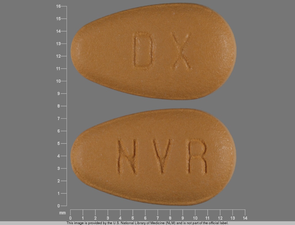 Pill Finder: NVR DX Orange Egg-shape - Medicine.com