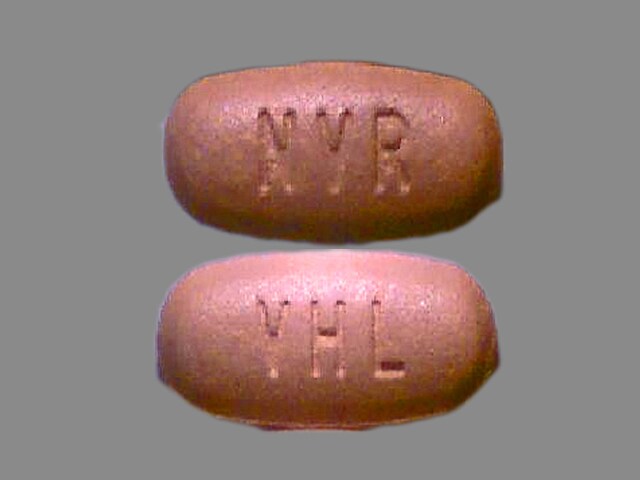 Pill Finder: NVR VHL Brown Elliptical / Oval - Medicine.com