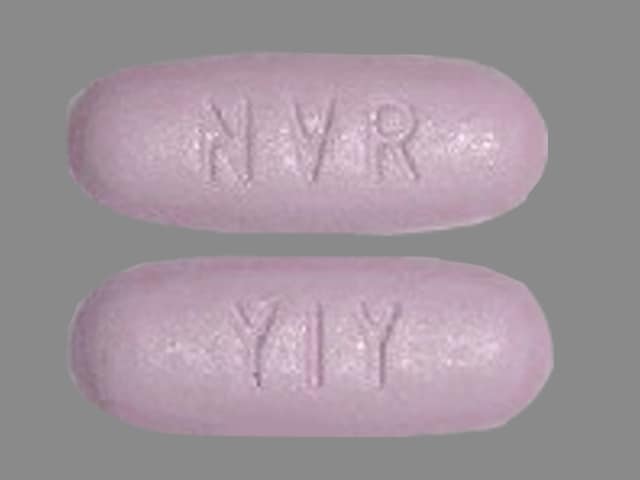 Pill Finder: YIY NVR Purple Elliptical / Oval - Medicine.com