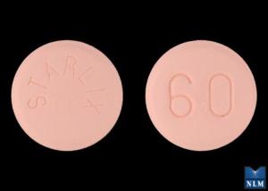 Pill Finder: STARLIX 60 Pink Round - Medicine.com