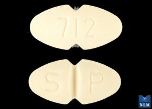 Pill Finder: 712 S P Yellow Elliptical / Oval - Medicine.com