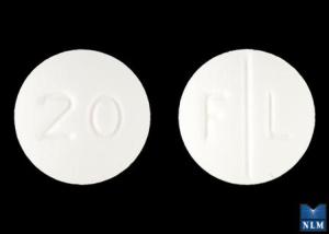 Pill Finder: F L 20 White Round - Medicine.com