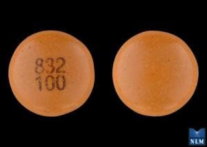 Pill Finder: 832 100 Yellow Round - Medicine.com
