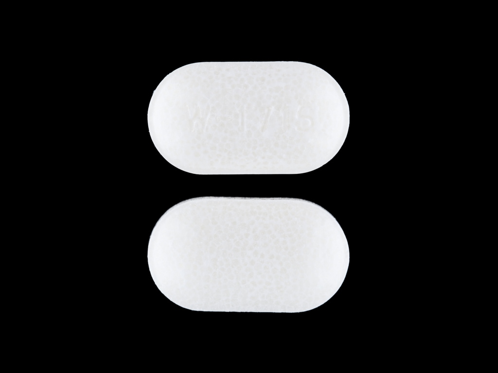 Pill Finder: W-1715 White Capsule-shape - Medicine.com