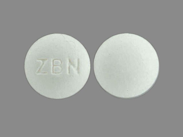 Pill Finder: ZBN White Round - Medicine.com