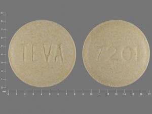 Pill Finder: TEVA 7201 Yellow Round - Medicine.com