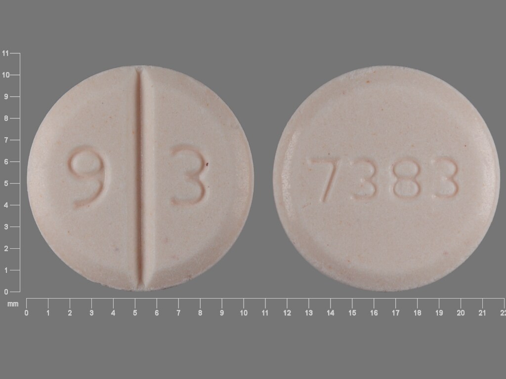 Pill Finder: 9 3 7383 Orange Round - Medicine.com