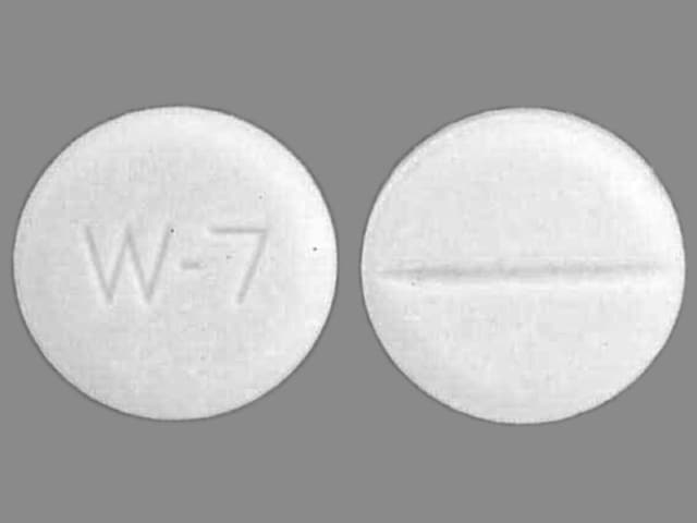 Pill Finder: W 7 White Round - Medicine.com