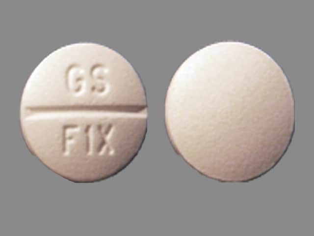 Pill Finder: GS F1X White Round - Medicine.com