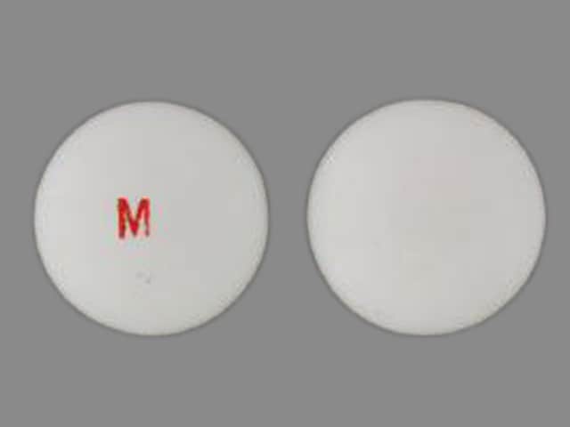 Pill Finder: M White Round - Medicine.com
