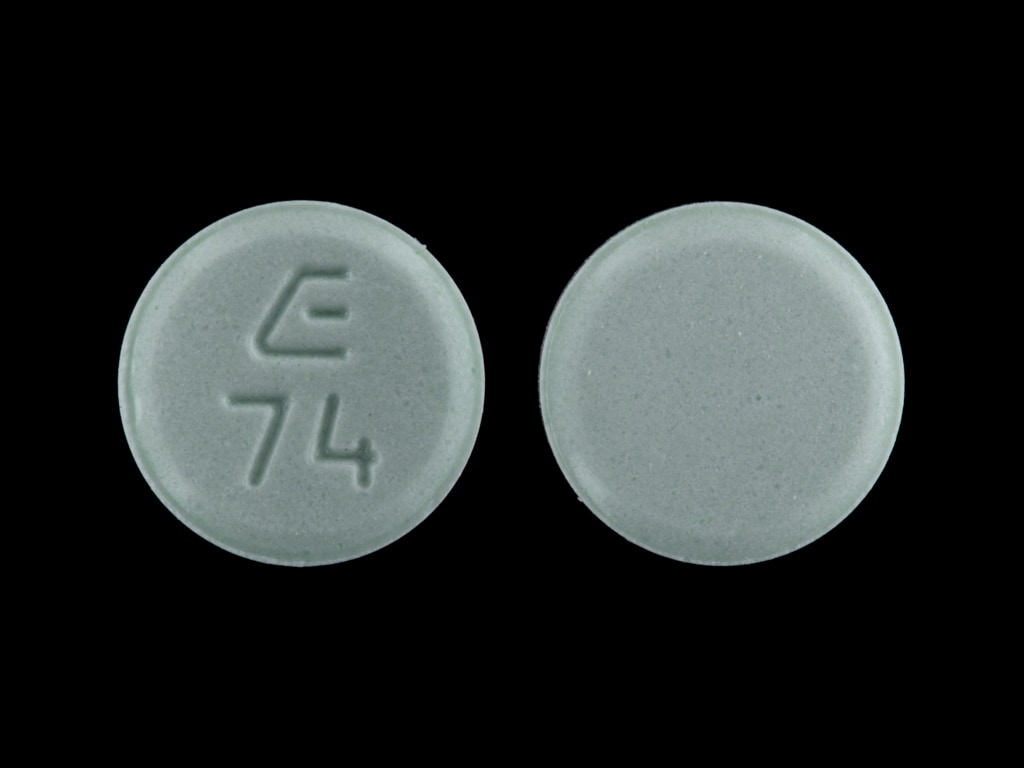 Pill Finder: E 74 Green Round - Medicine.com
