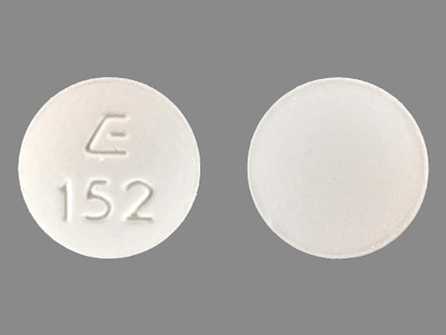 Pill Finder: E 152 White Round - Medicine.com
