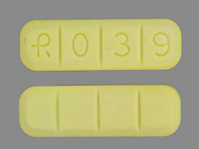 Pill Finder: R 0 3 9 Yellow Rectangle - Medicine.com