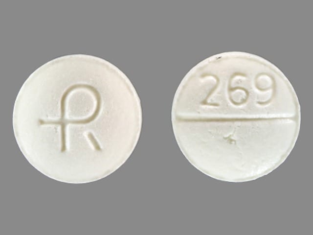 Pill Finder: R 269 White Round - Medicine.com