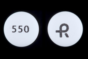 Pill Finder: 550 R White Round - Medicine.com