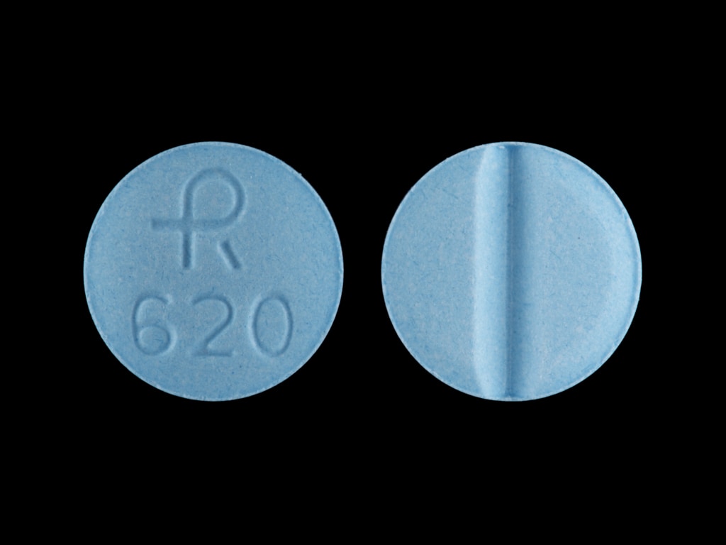Pill Finder: R 620 Blue Round - Medicine.com