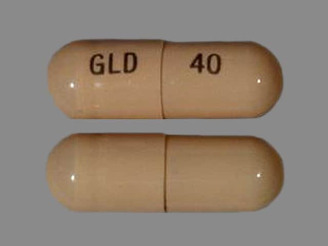 Pill Finder: GLD 40 Beige Capsule-shape - Medicine.com