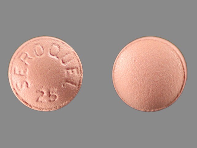 Pill Finder: SEROQUEL 25 Orange Round - Medicine.com