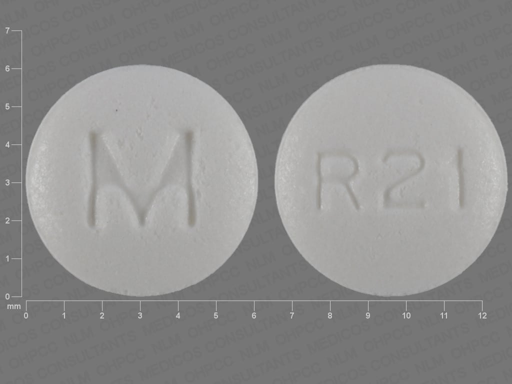 Pill Finder: M R21 White Round - Medicine.com