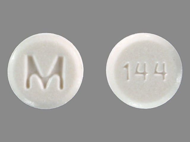 Pill Finder: M 144 White Round - Medicine.com