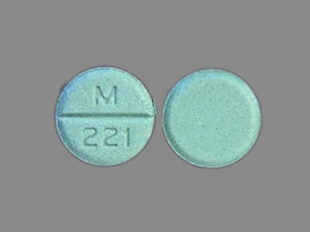 Pill Finder: M 221 Green Round - Medicine.com